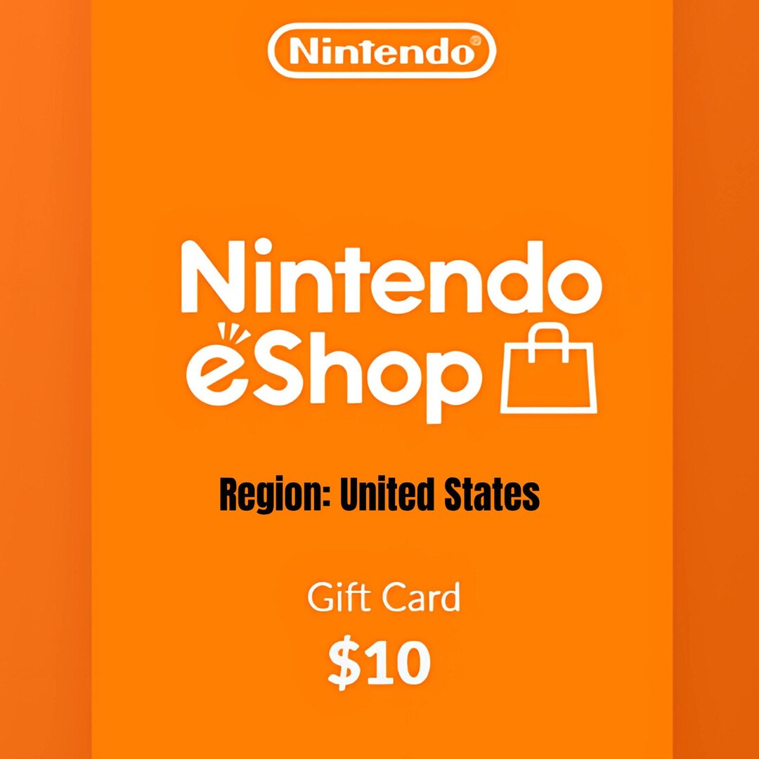 Nintendo Eshop Prepaid Card 10 USD Key - UNITED STATES | Fast Delivery ...