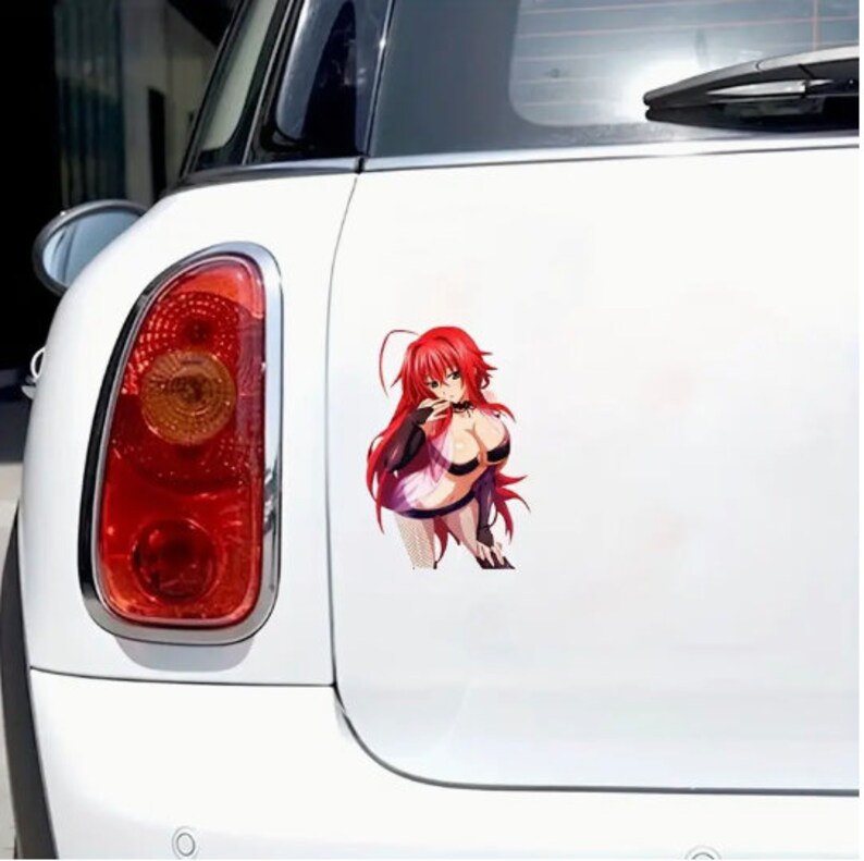 Sexy Anime Girl Sticker Hentai Sticker Waifu Sticker Lewd Etsy