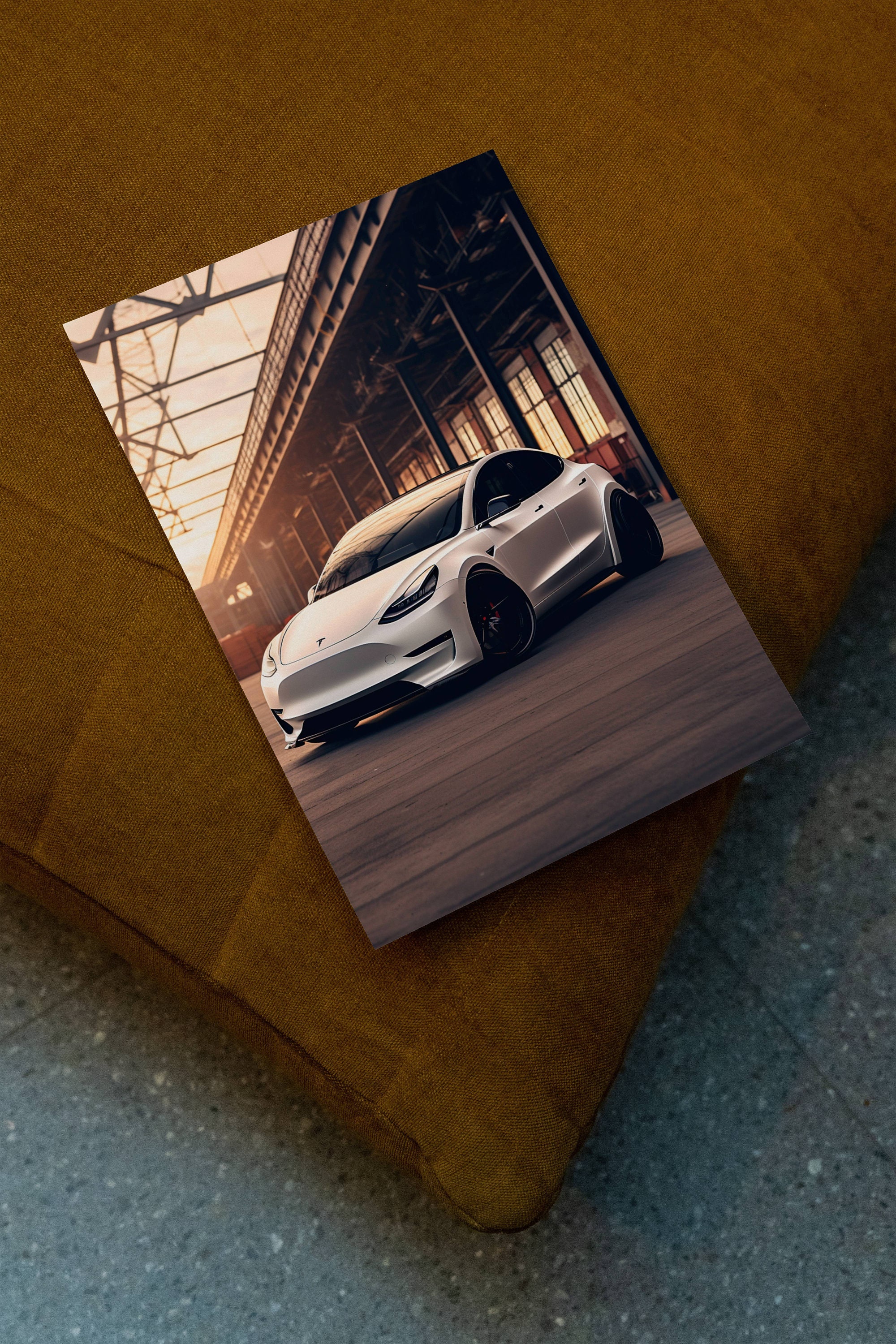 Tesla Model Y Poster Digital Poster Digital Download Poster Gift Car ...