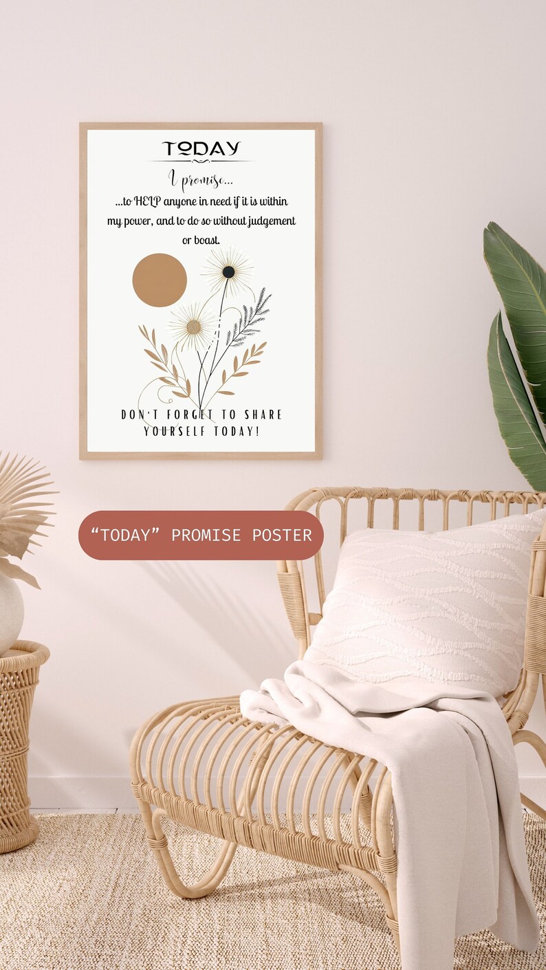 Today's Promise6, Motivational Gift for Teen and Tween Girls, Teenage Girl Wall Decor, Teenage ...