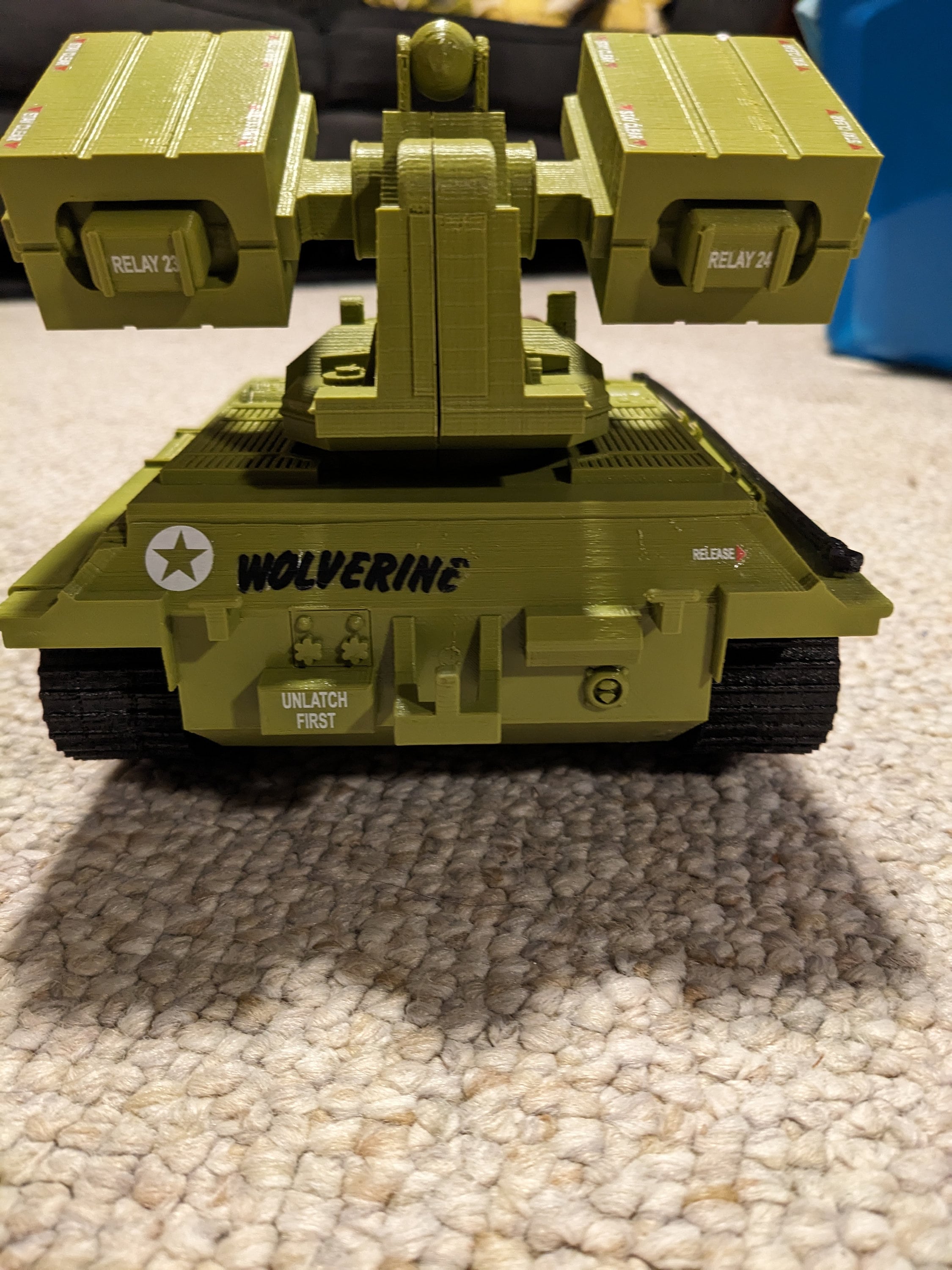 GI Joe Classified Wolverine Tank STL Files - Etsy