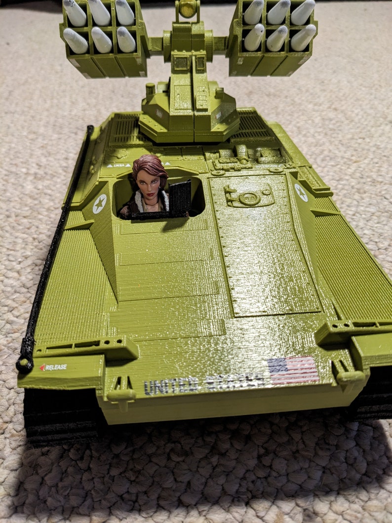GI Joe Classified Wolverine Tank STL Files - Etsy