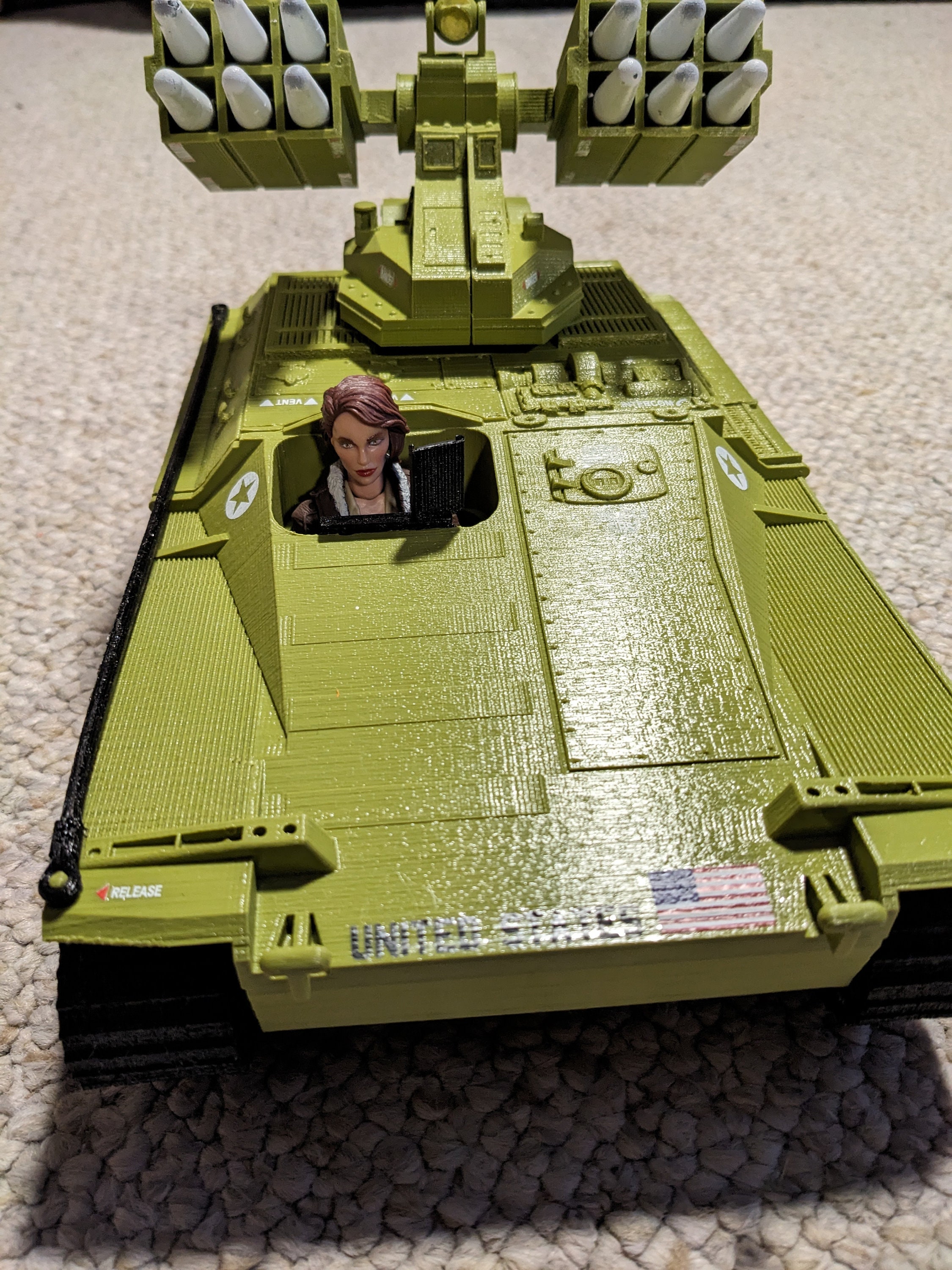 GI Joe Classified Wolverine Tank STL Files - Etsy