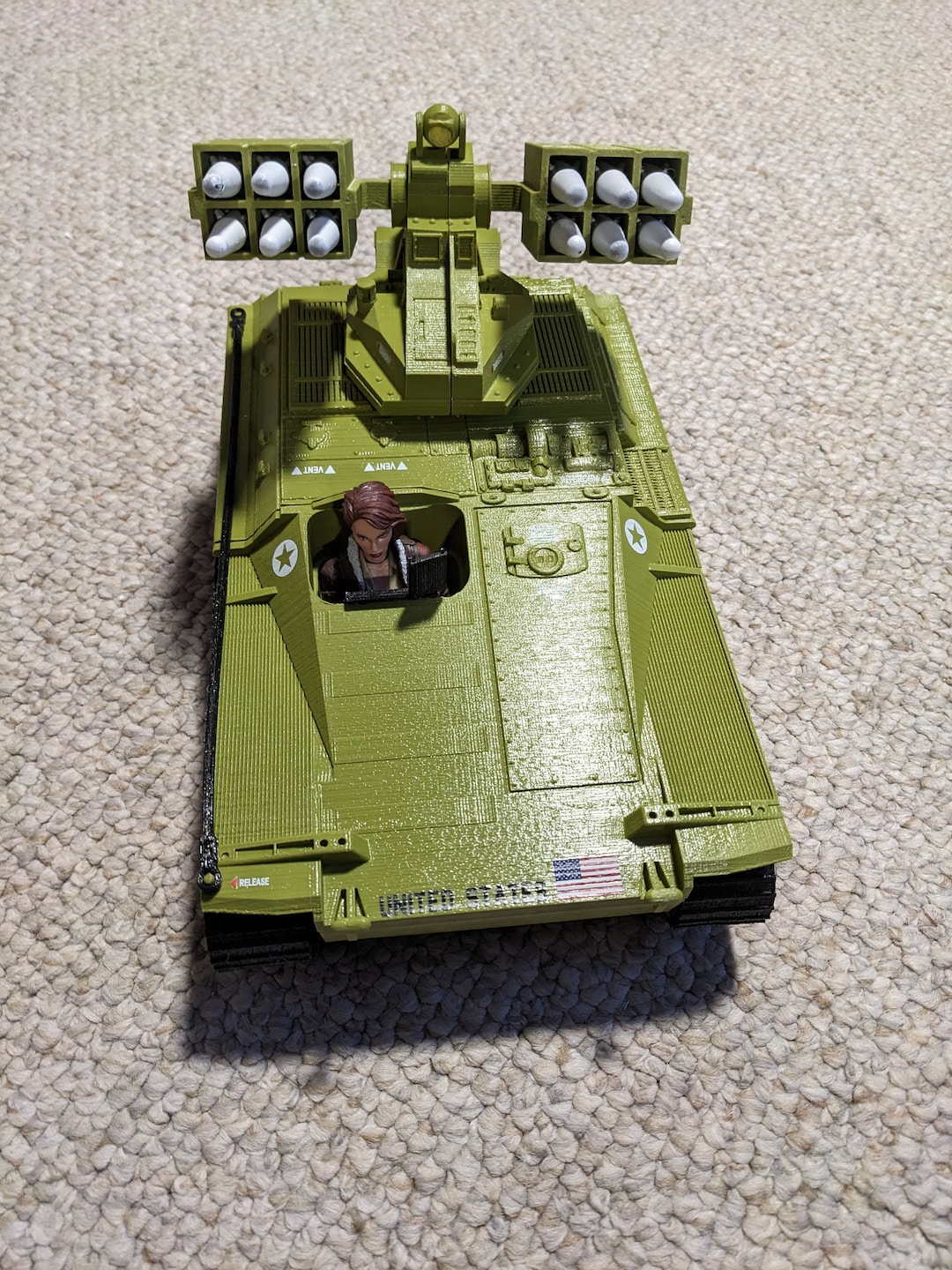 GI Joe Classified Wolverine Tank STL Files - Etsy
