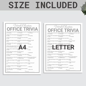 Office Trivia Game | Office Trivia Team Building Game | Office Party ...