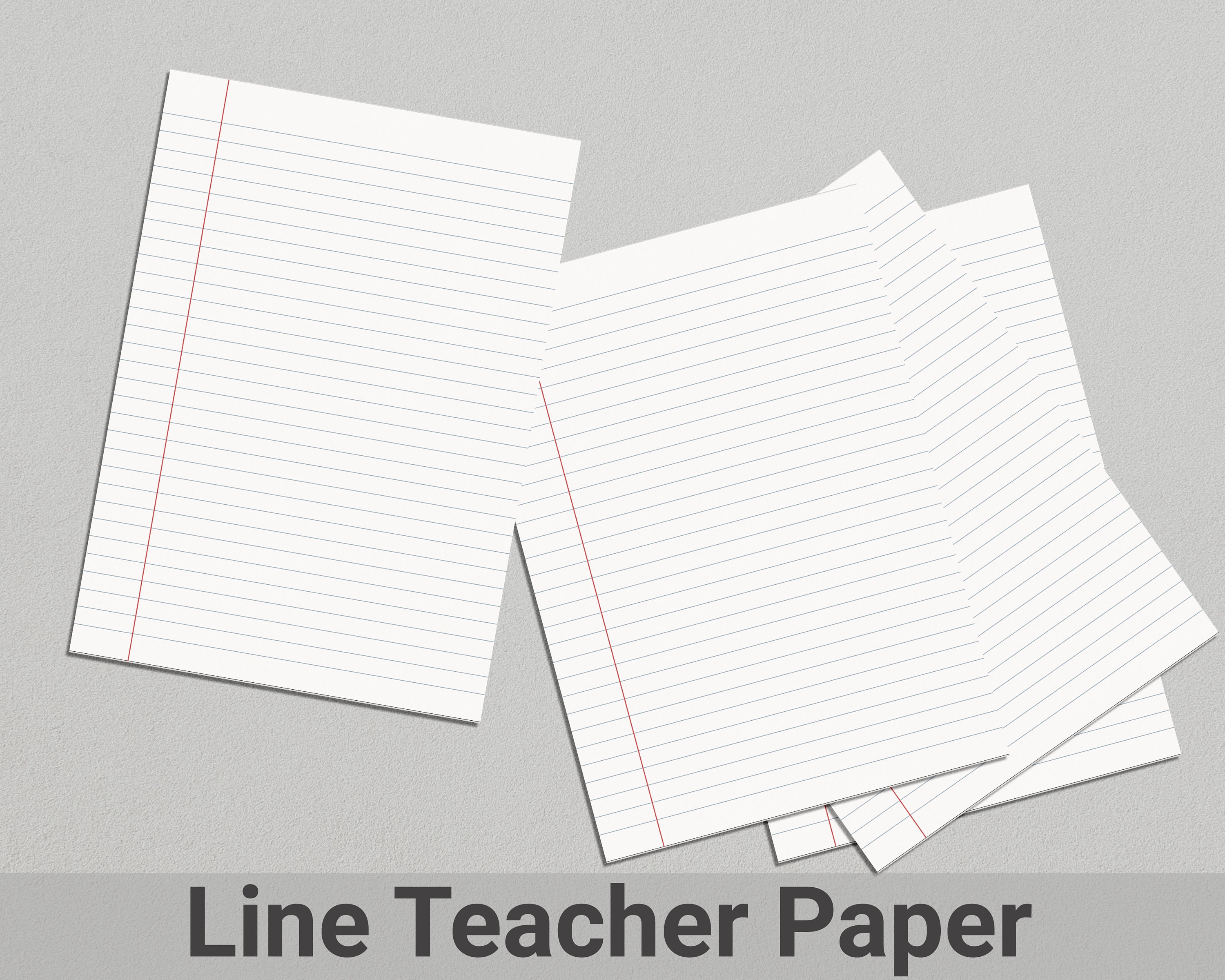 Printable Lined Paper Ruled Notebook Paper Lined Notebook School Paper ...