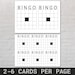 Blank Bingo Card Template | Fun Bingo Party Game | Printable Bingo Game ...
