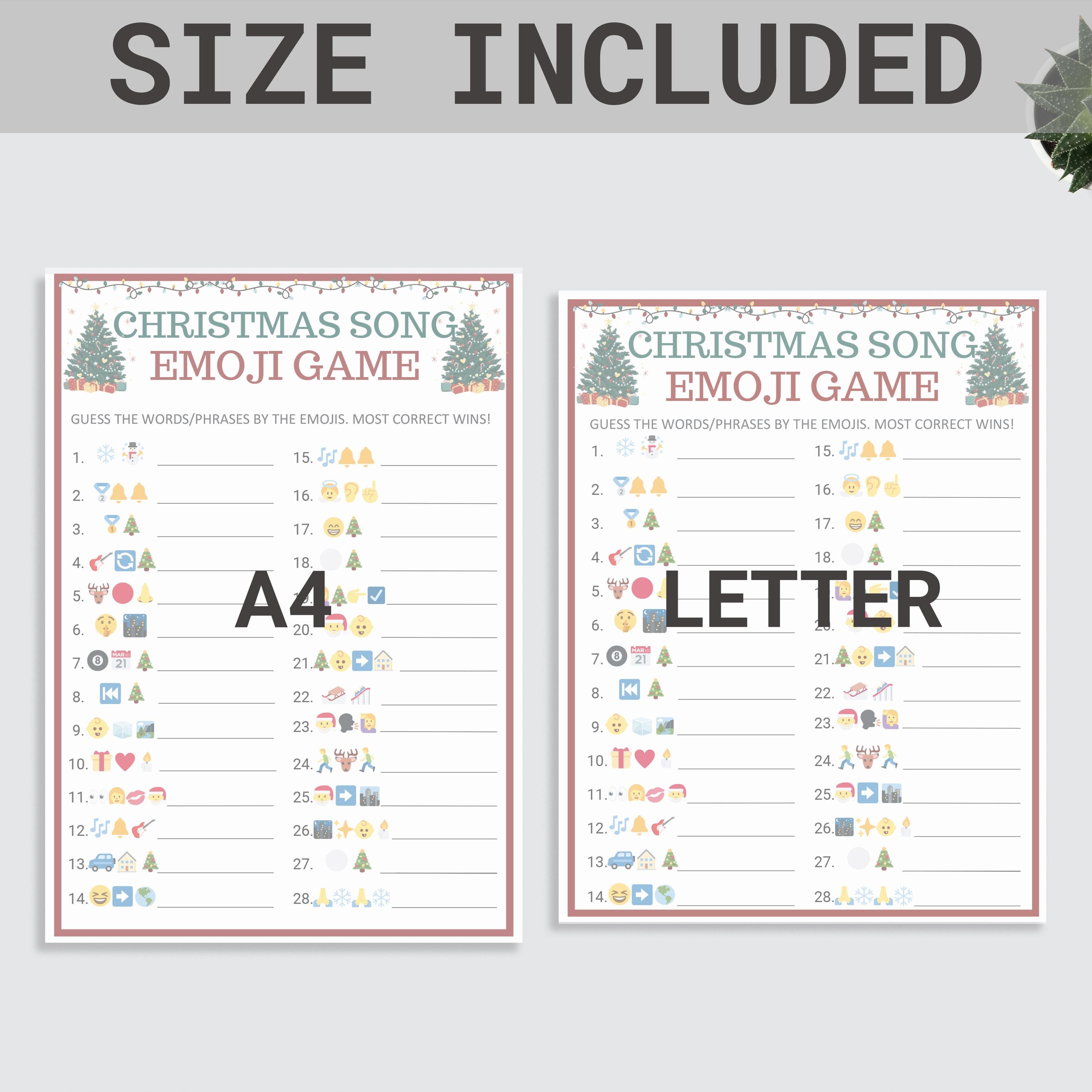 Christmas Emoji Games | Christmas Emoji Songs and Movies | Fun ...