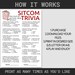TV Sitcom Trivia Game | Printable Sitcom Trivia | Television Trivia ...