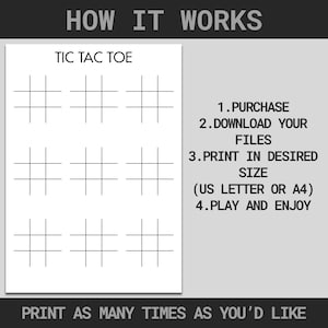 Pen and Paper Printable Games | Travel Games | Dry Erase Travel Games ...