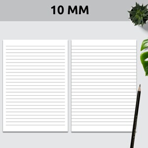 Printable Lined Paper Bundle | Printable Lined Paper | Printable Note ...