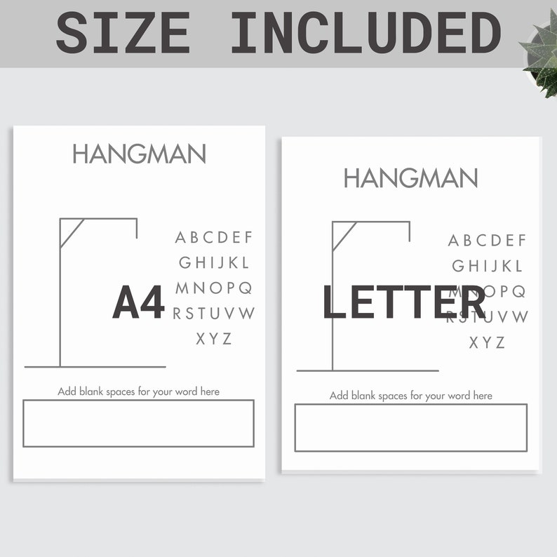 Hangman Printable Game | Hangman Page | Guess the Word | Road Trip ...