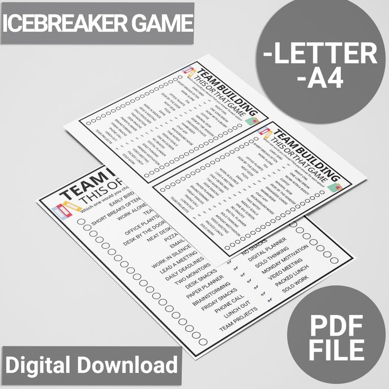 Office Would You Rather Game | Coworker This or That Game | Team ...