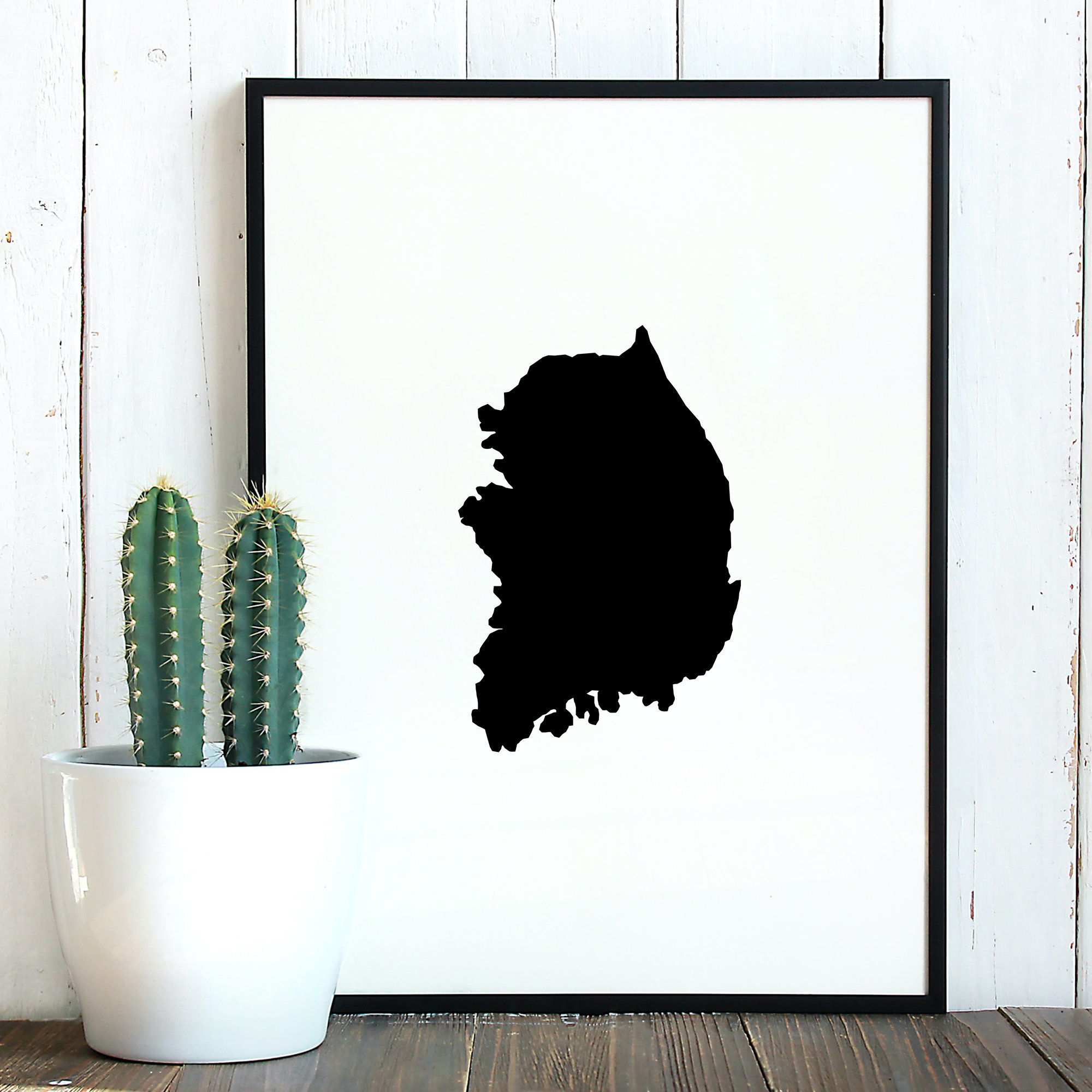 South Korea SVG South Korea Cut Files South Korea Outline SVG South ...