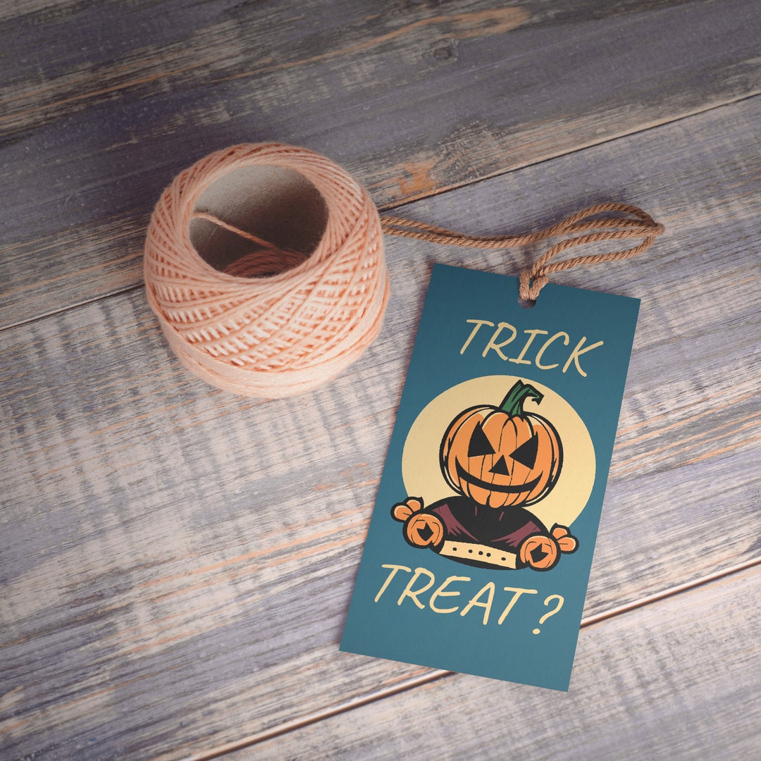 Printable Halloween Gift Tag Printable Halloween Tag No - Etsy