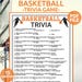 Basketball Trivia Game | Printable Basketball Party Game | Fun ...