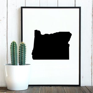 Oregon Outline SVG Files Oregon Silhouette SVG Files Oregon Cut Files ...