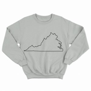 Virginia Outline SVG Files | Virginia Silhouette SVG Files | Virginia ...