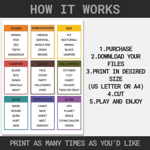 Halloween Taboo Game | Halloween Party Games | Halloween 5-second Game ...