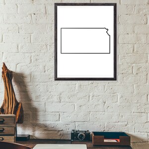 Kansas Outline SVG Files Kansas Silhouette SVG Files Kansas Cut File ...