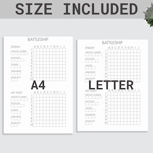Printable Battleship Game | Battleship Game | Battleship Board Game ...