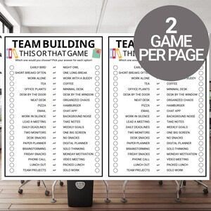 Office Would You Rather Game | Coworker This or That Game | Team ...