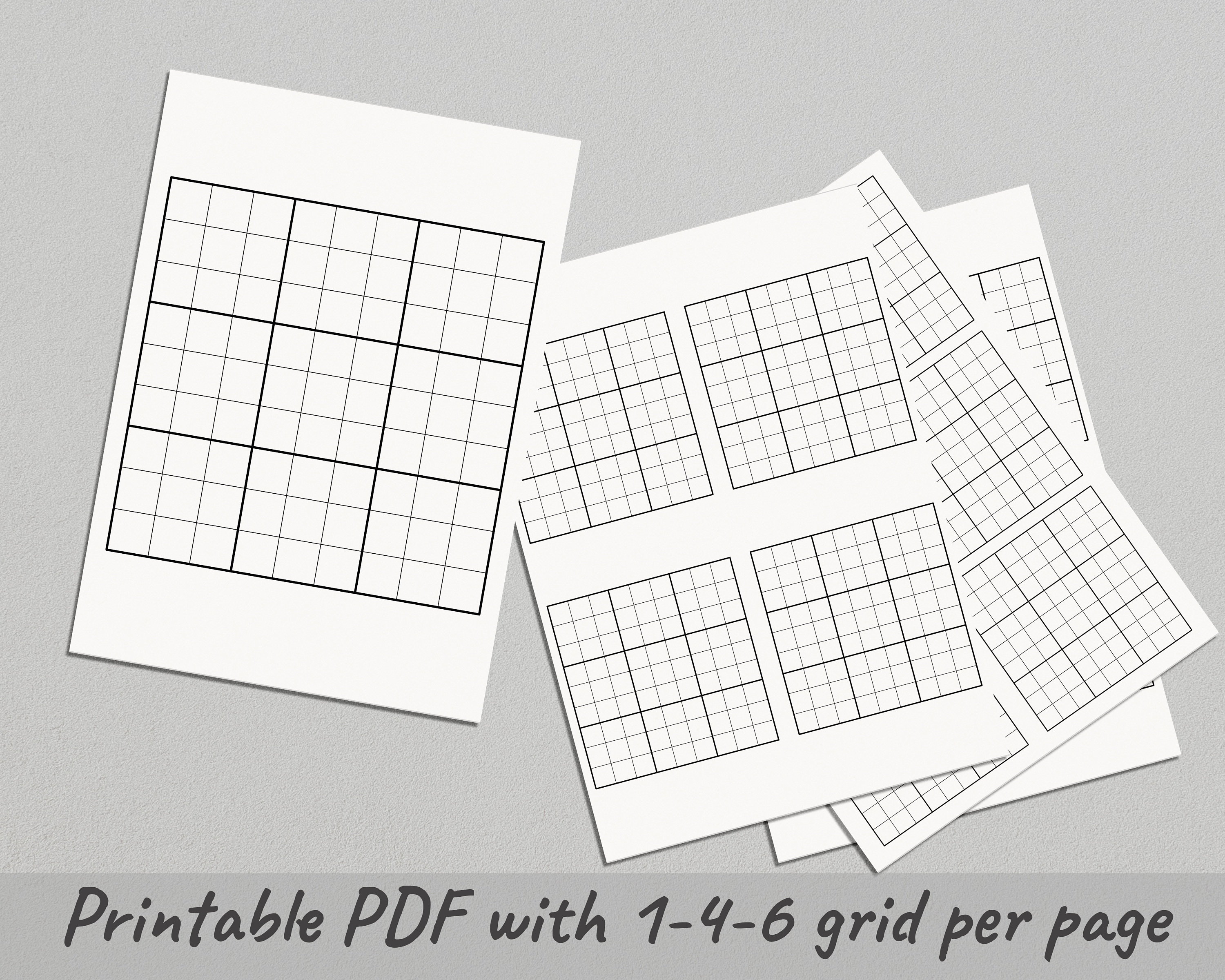 Blank Sudoku Pages | Printable Blank Sudoku | Sudoku Grid | Sudoku Game ...