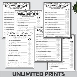 Editable Office Trivia Team Building Games | Custom Team Building Games ...
