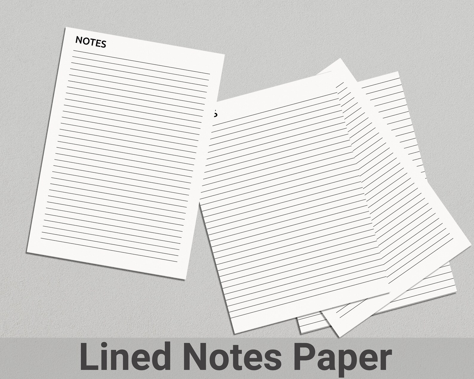Printable Notes Page | Notes Template | Note Taking | Writing Paper ...