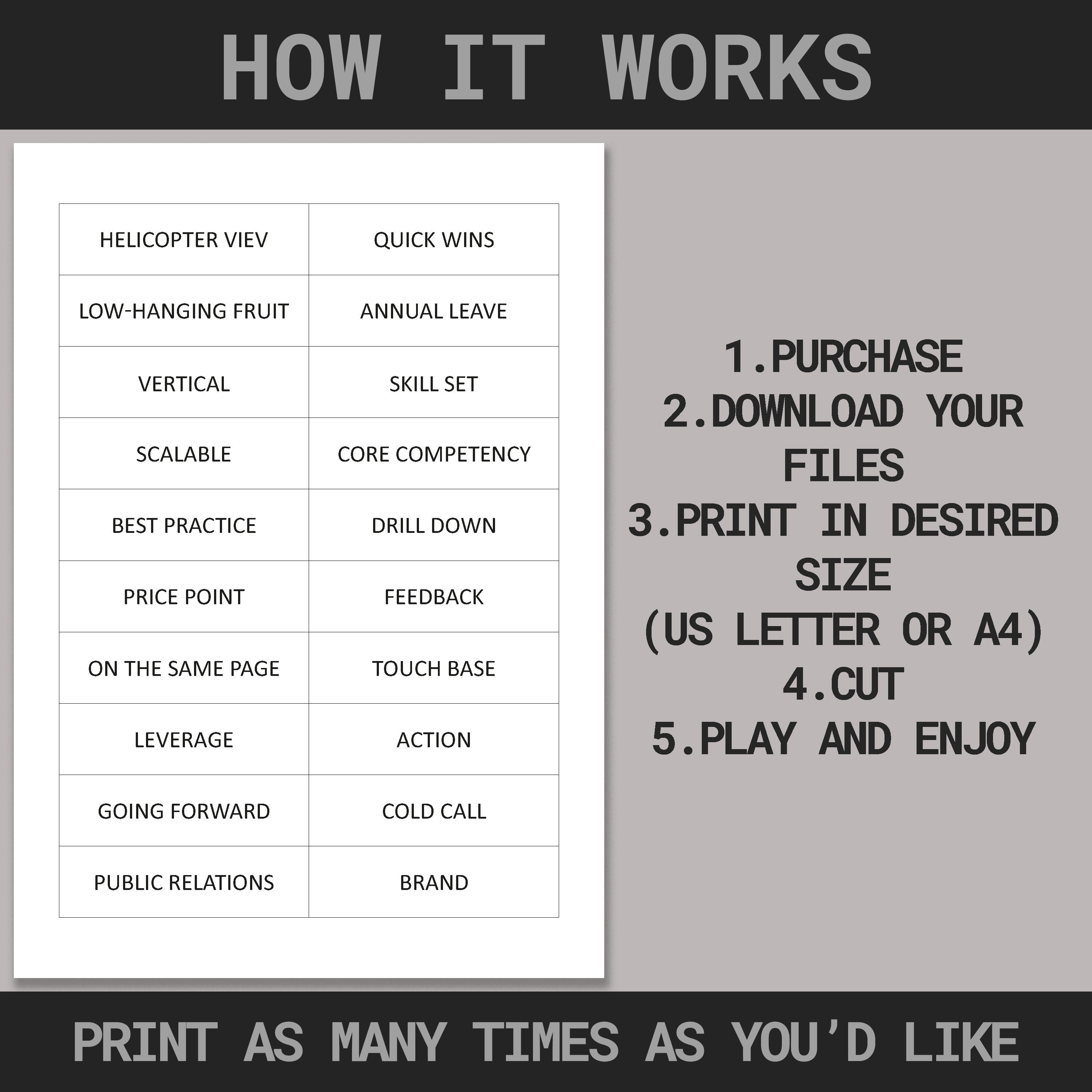 Printable Charades Game | Office Action Charades Cards | Work Group ...