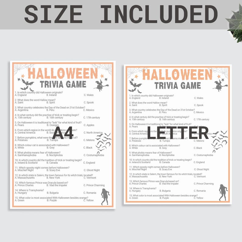 Halloween Party Game Bundle | Halloween Games Printable | Halloween ...