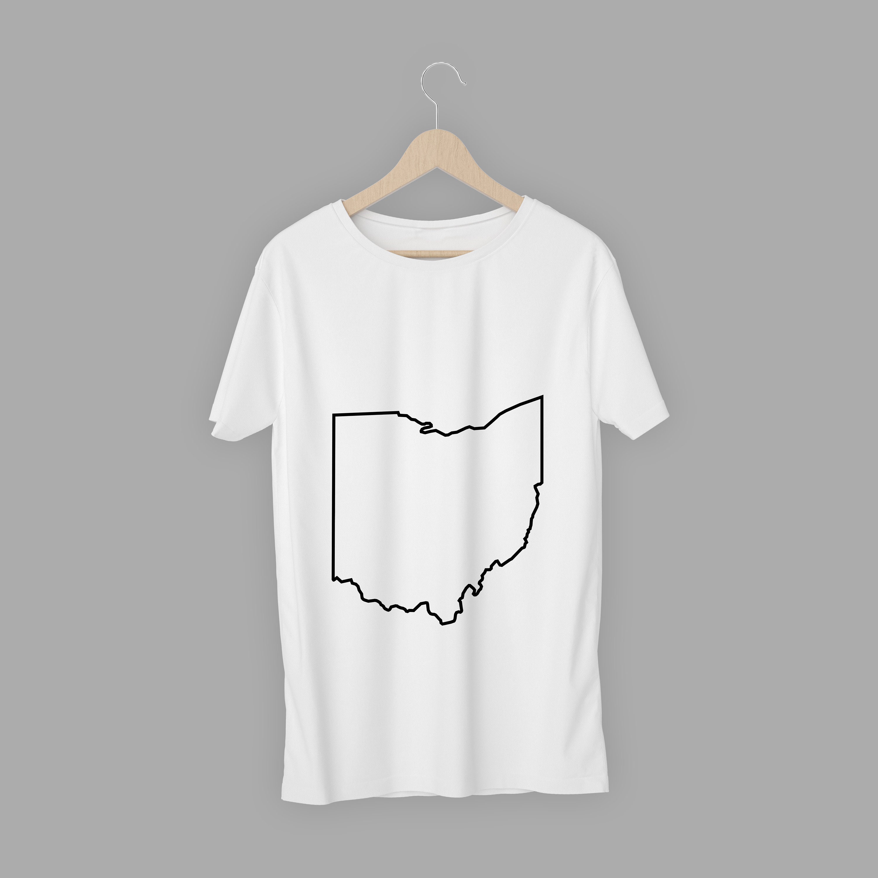Ohio State Outline SVG Files Ohio Silhouette SVG Files Ohio Cut Files ...