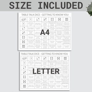 Dicebreaker Roll and Tell Game | Table Talk Dice | Conversation Starter ...