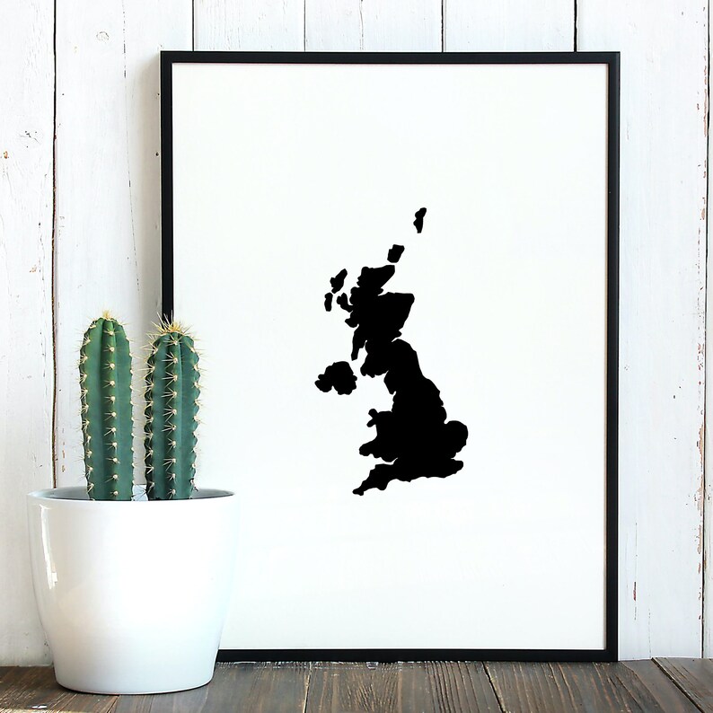 United Kingdom Svg United Kingdom Cut Files United Kingdom Outline Svg ...
