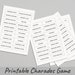 Printable Charades Game Family Charades Game Printable Charades for ...