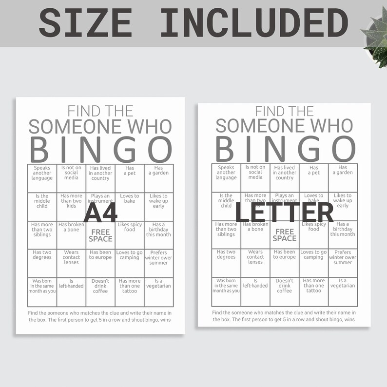 Editable Get to Know You Bingo | Icebreaker Bingo Find Someone Who ...