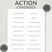 Printable Charades Game | Family Charades Game | Printable Charades for ...