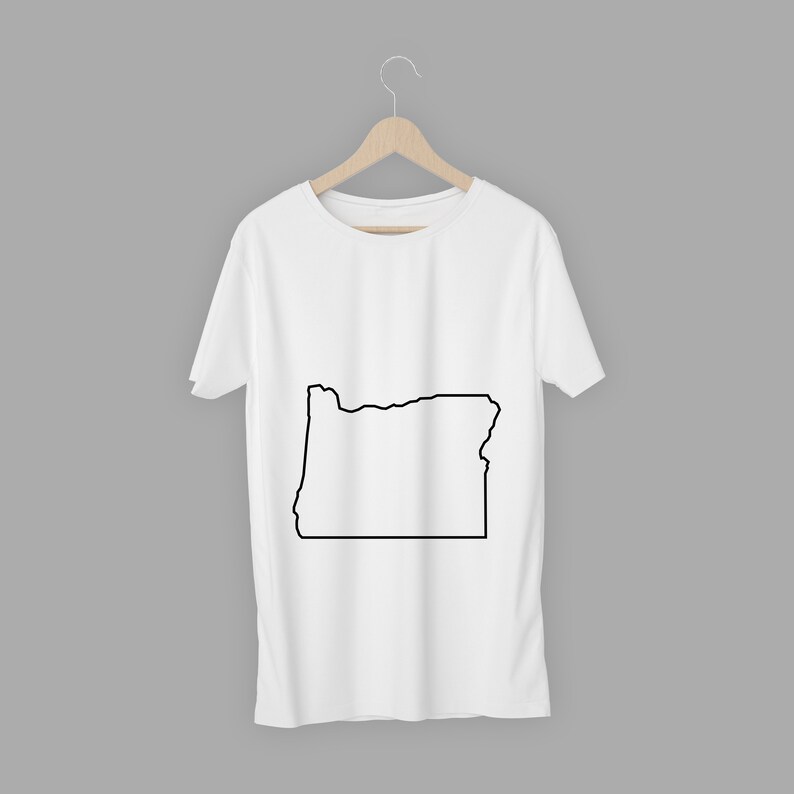 Oregon Outline SVG Files Oregon Silhouette SVG Files Oregon Cut Files ...