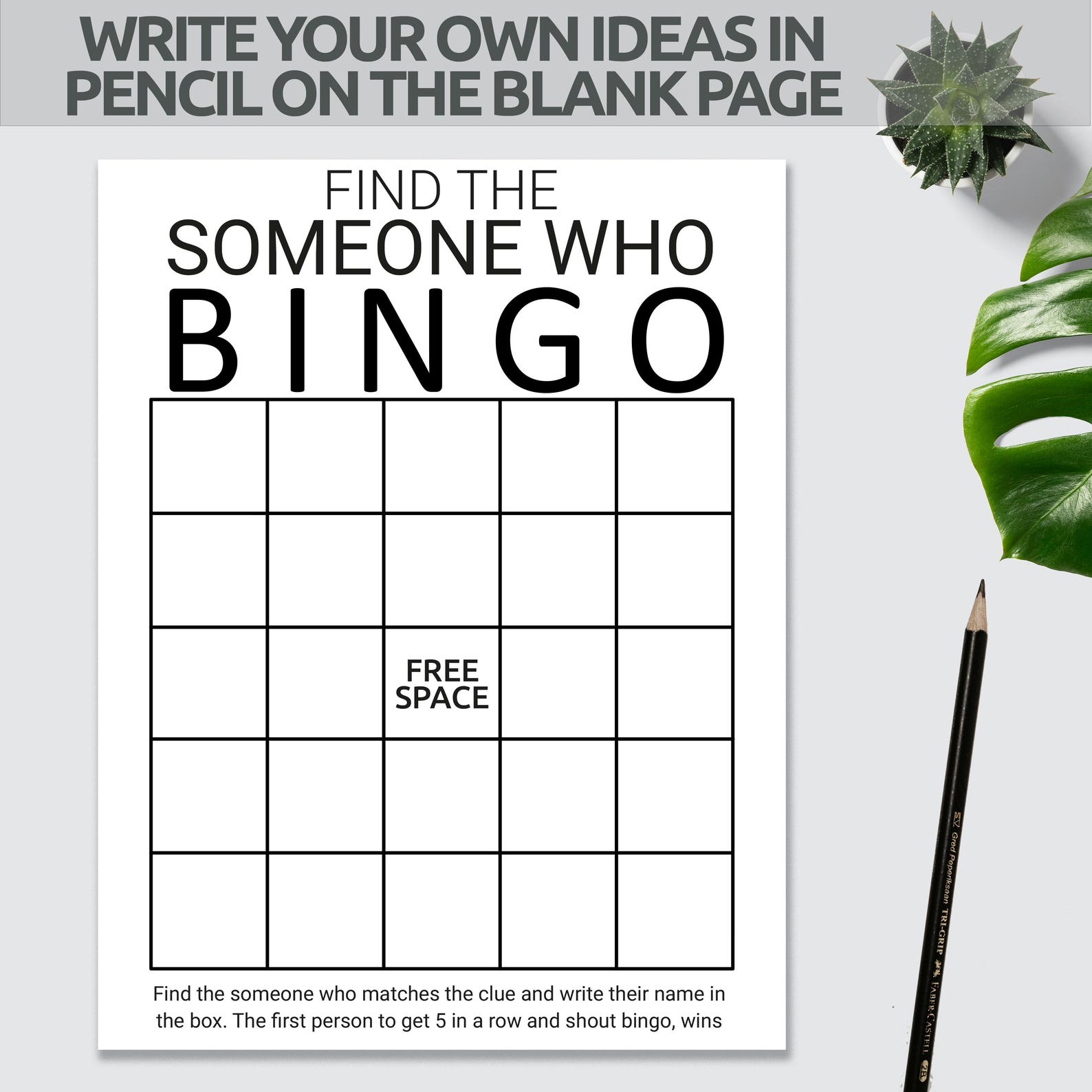 Get to Know You Bingo | Icebreaker Bingo Find Someone Who | Find the ...