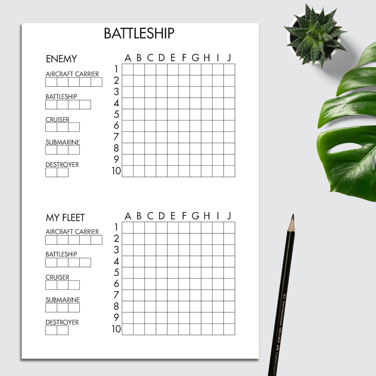 Printable Battleship Game | Battleship Game | Battleship Board Game ...