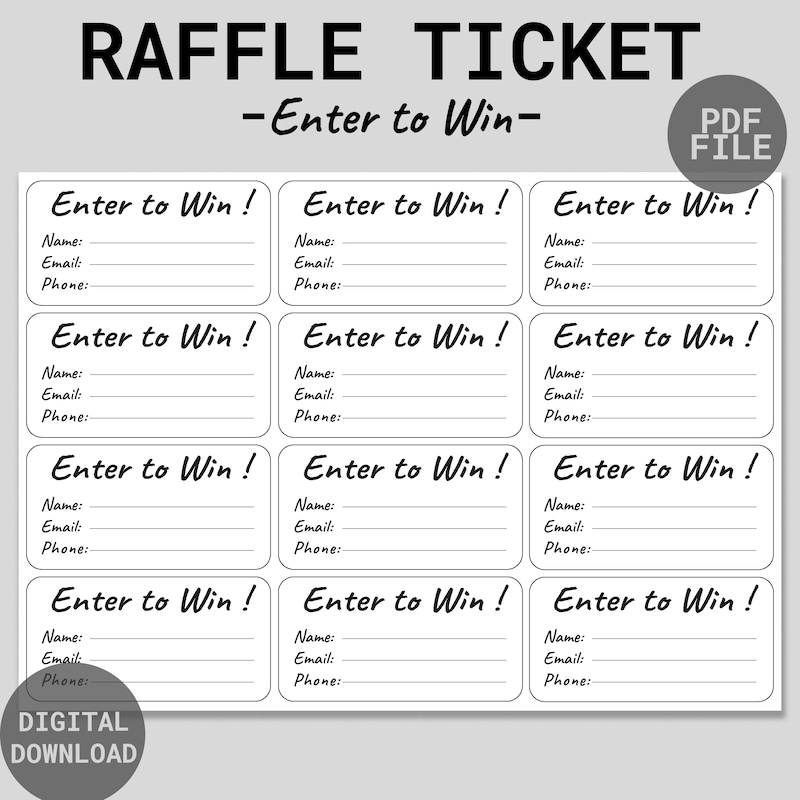 Raffle - Etsy
