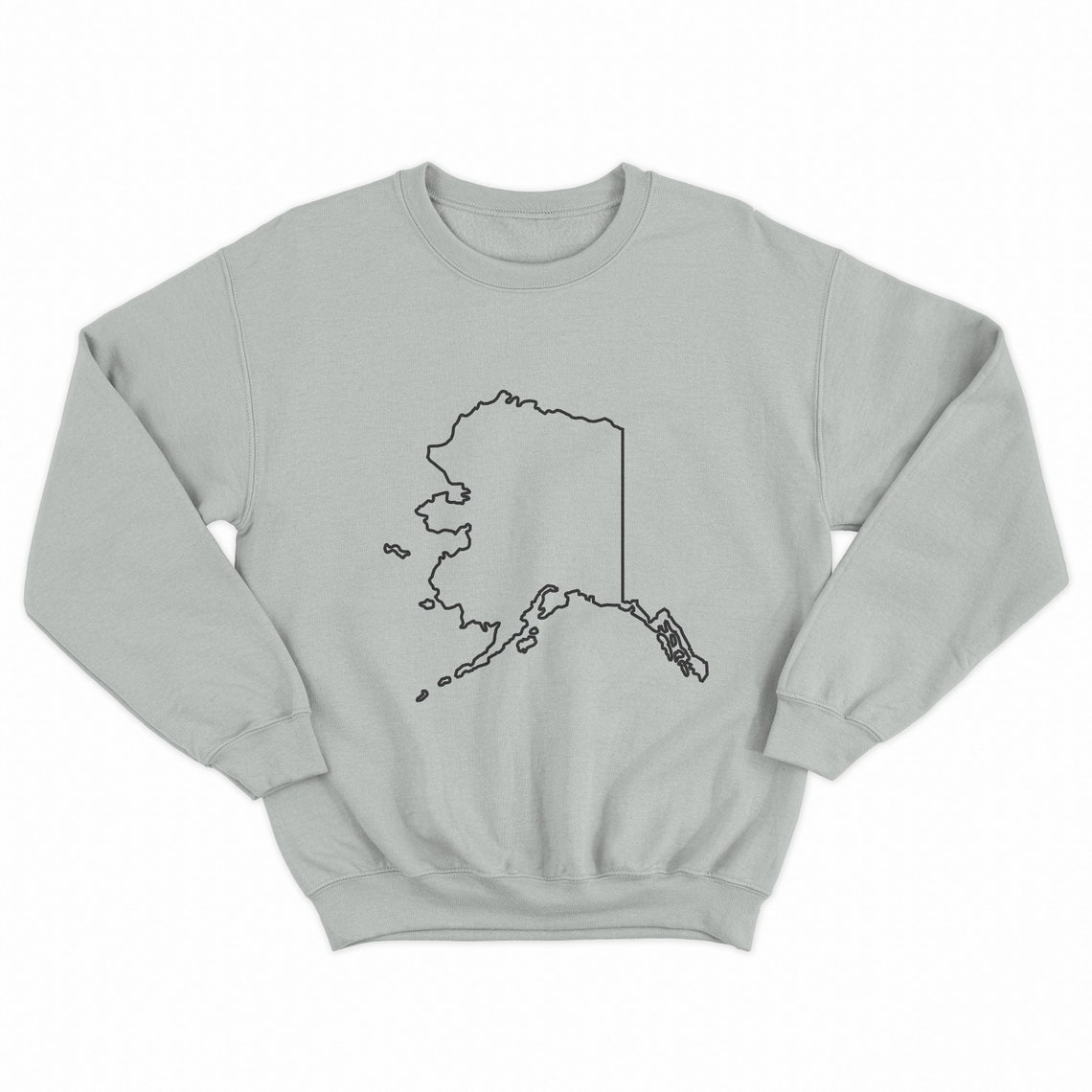 Alaska State Outline SVG Files Alaska Silhouette SVG Files Alaska Cut ...