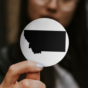Montana Outline SVG Files | Montana Silhouette SVG Files | Montana Cut ...