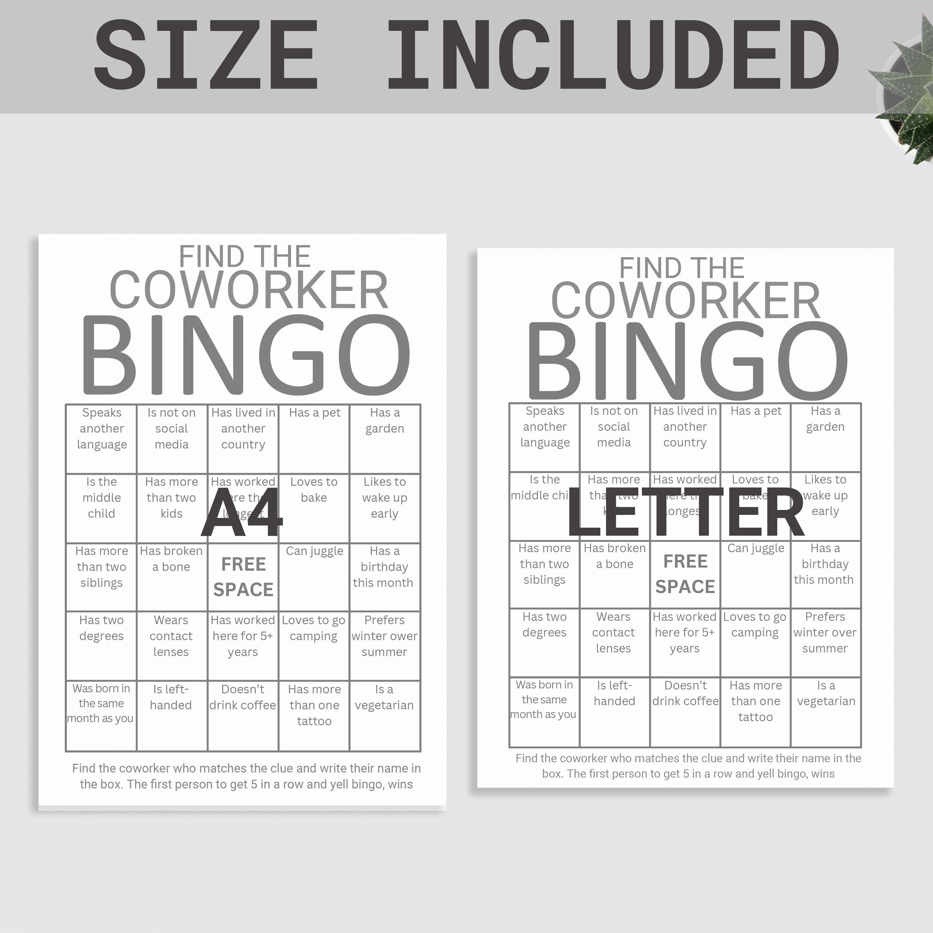 Editable Get to Know You Bingo | Icebreaker Bingo Find Someone Who ...