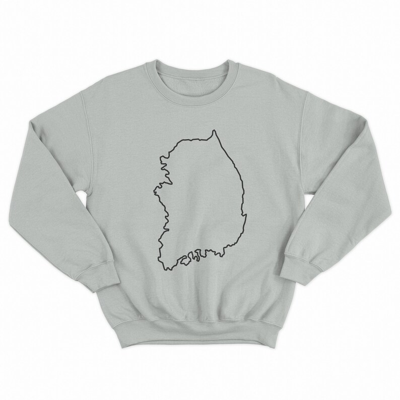 South Korea SVG South Korea Cut Files South Korea Outline SVG South ...
