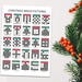 Christmas Bingo Patterns | Printable Christmas Bingo Party Game | 50 ...