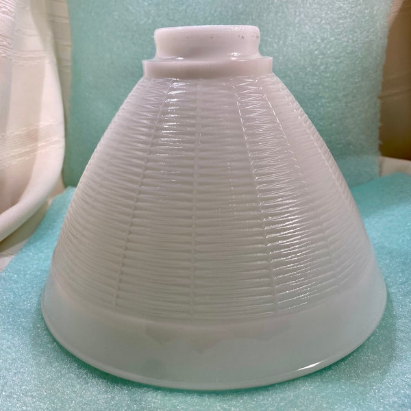 Milk Glass Lamp Shade - Etsy