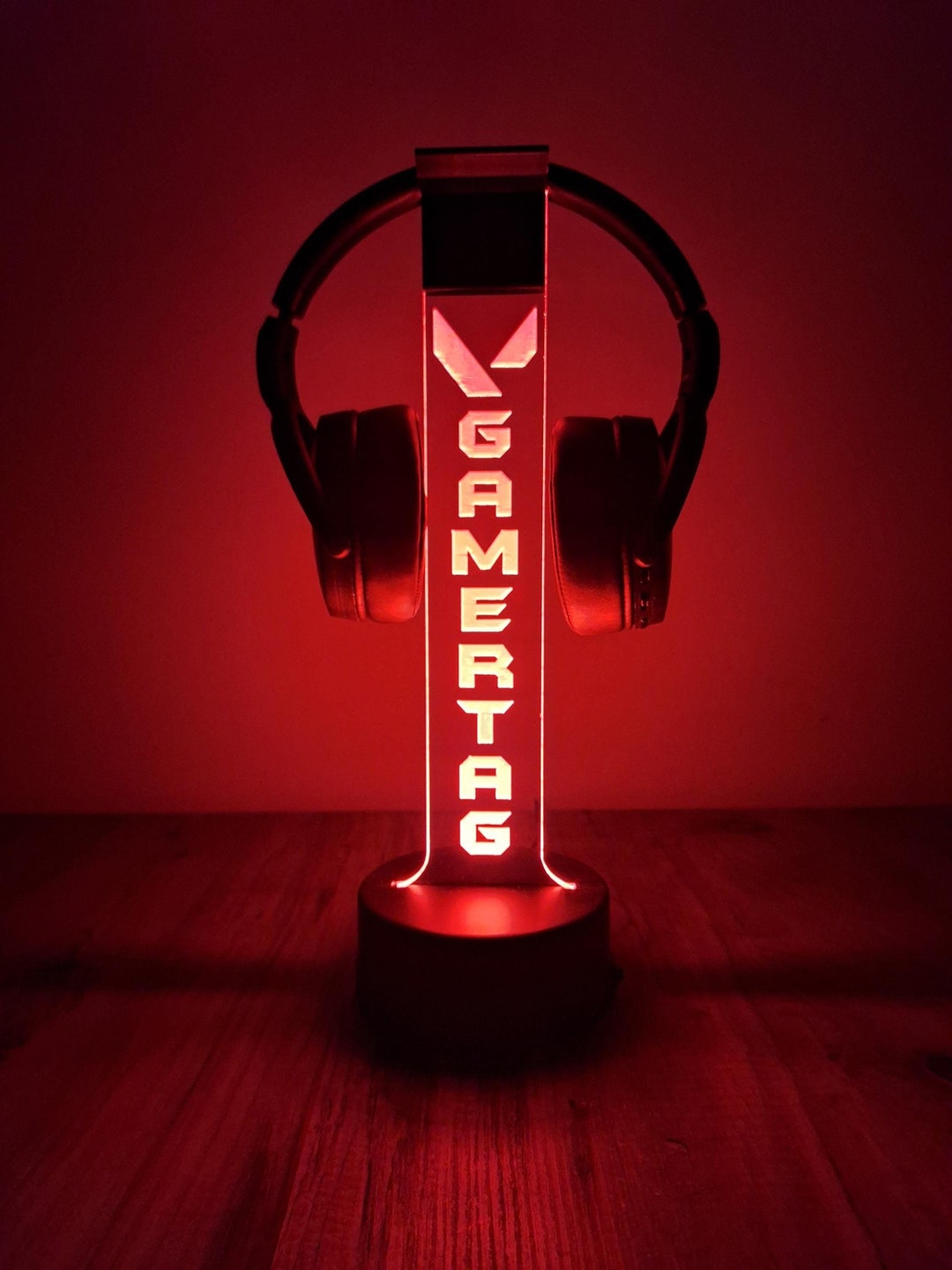 Valorant Personalized Headphone Stand Headphone Accessories Headphone ...