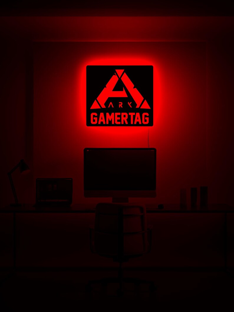 Ark Survival Evolved Led Wall Decor Ark Survival Led Sign Wall Art ...