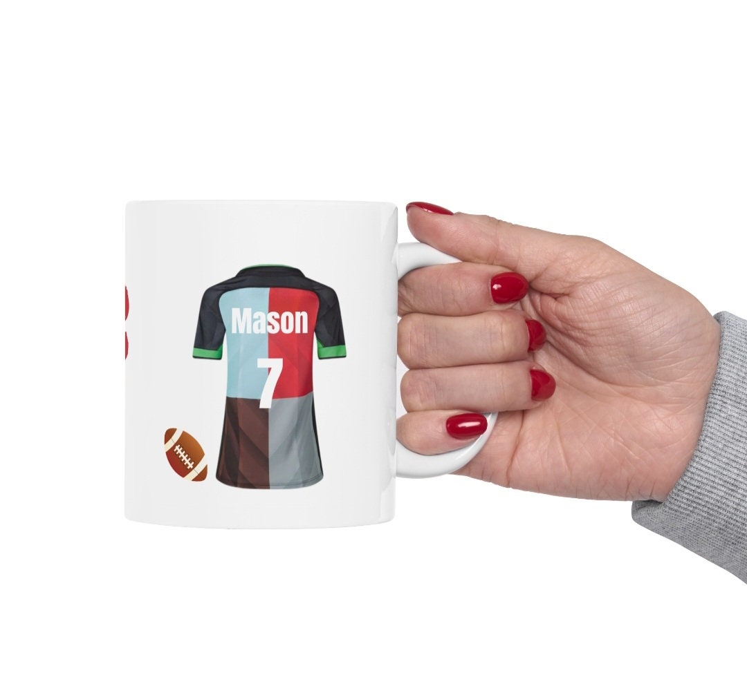 Harlequins Themed Rugby Mug, Personalised, Him, Her, Rugby, Gift, Xmas ...